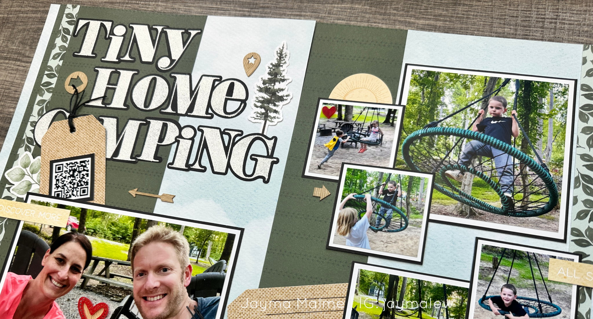 How to Print Small Photos for Scrapbooking - Playing with Paper